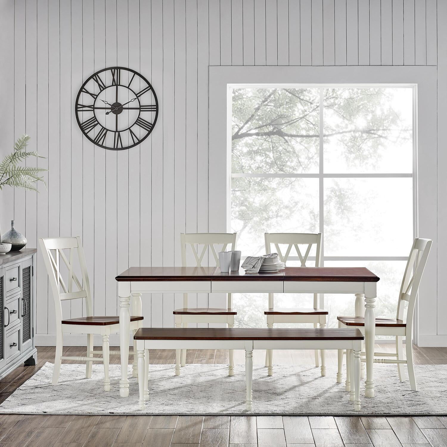 HomeStock Medieval Majesty 6 Piece Dining Set Distressed HomeStock Medieval Majesty 6 Piece Dining Set Distressed