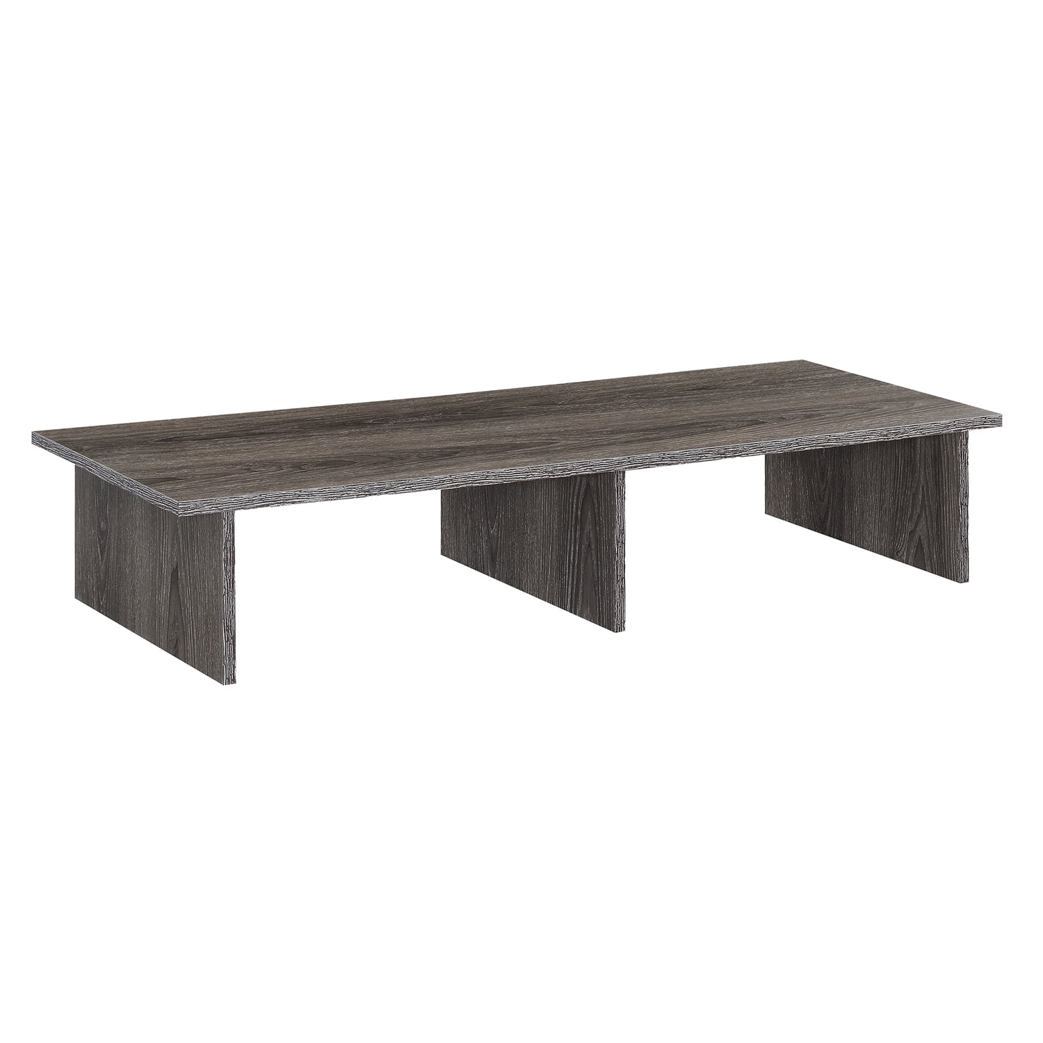 TV Riser Stand Large - Monitor Stand with Storage - Media Console Riser ...