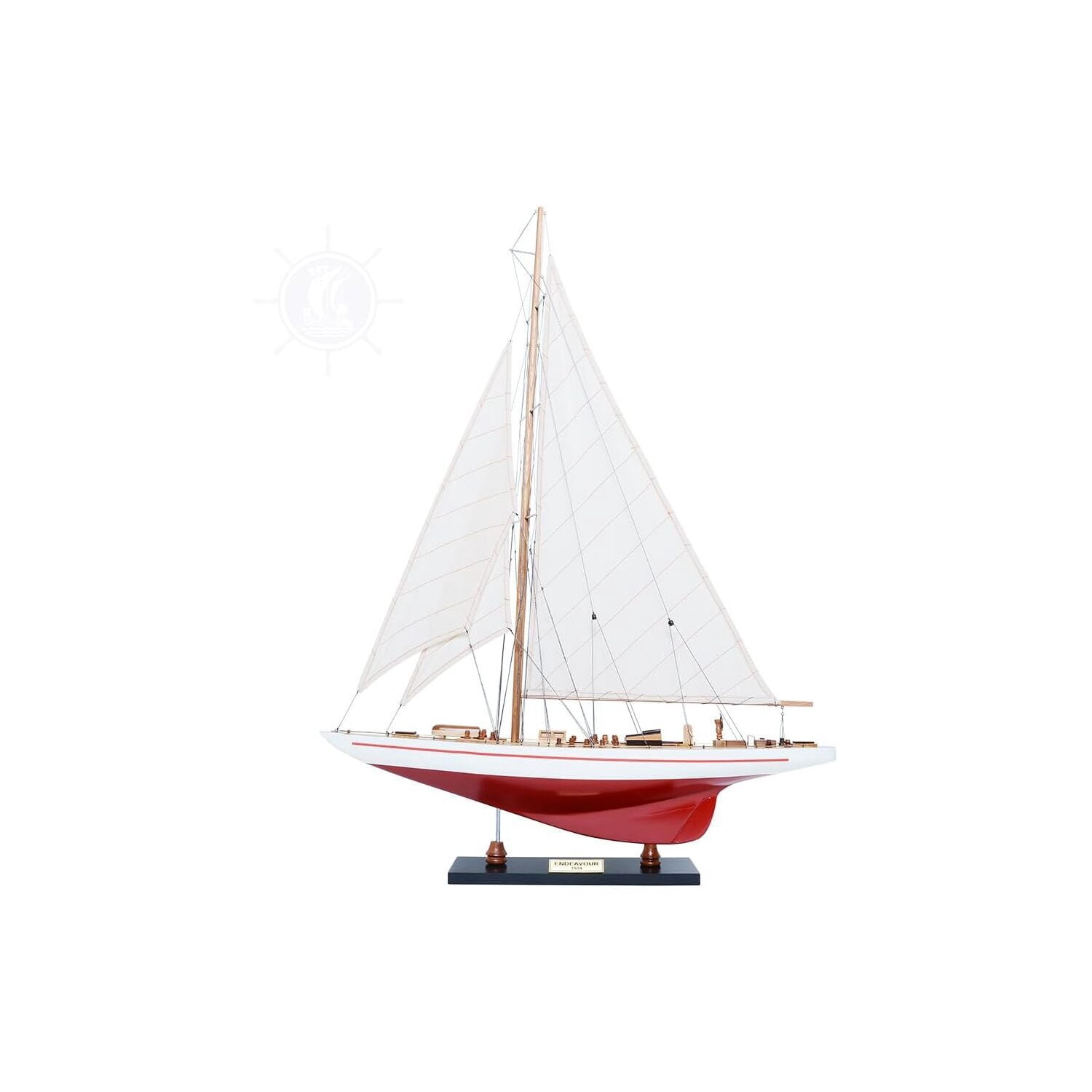 Wooden Model Yacht - Mediterranean Magic Yacht Decor - Nautical Display ...