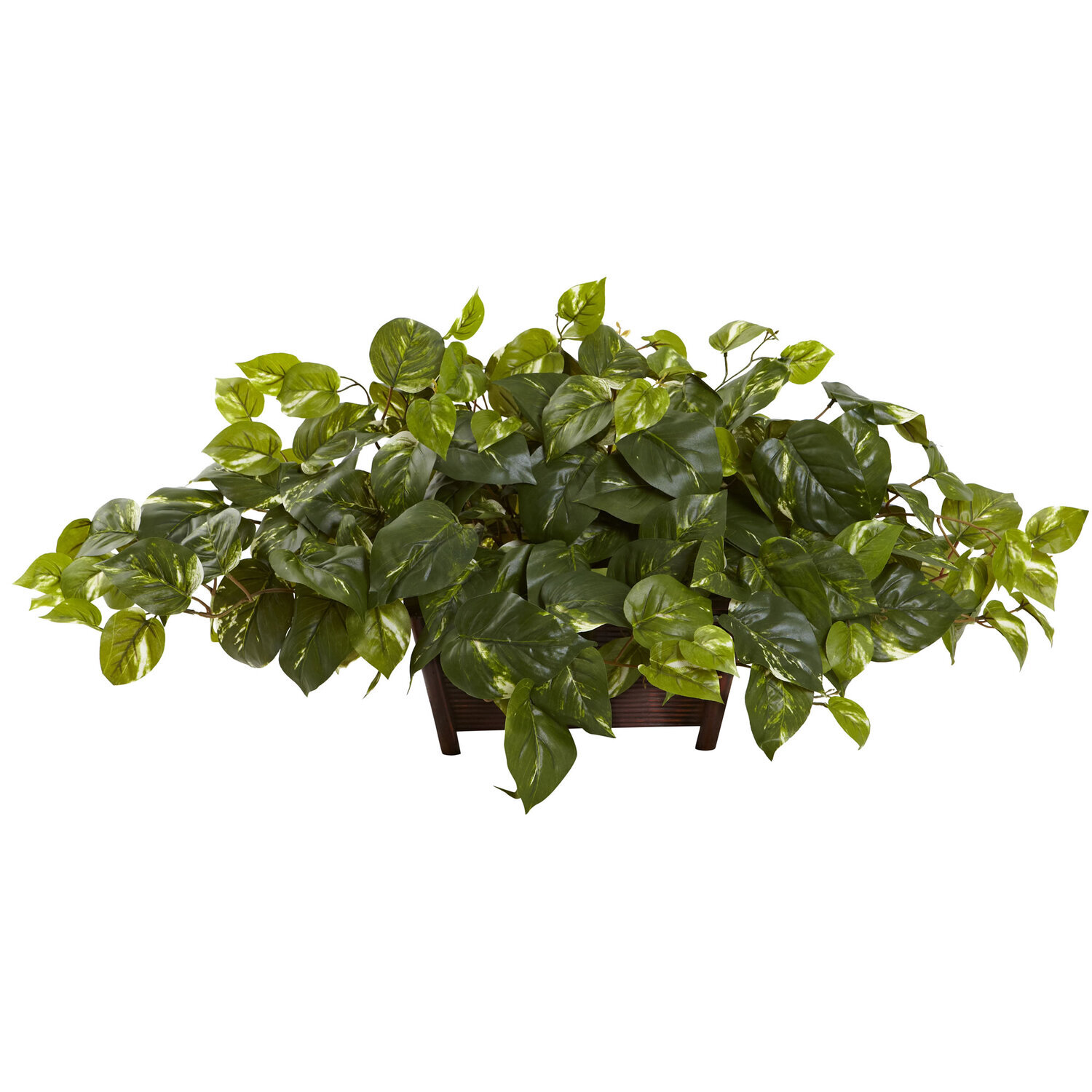 HomeStock Modern Marvel With Rectangle Decorative Planter - Walmart.com