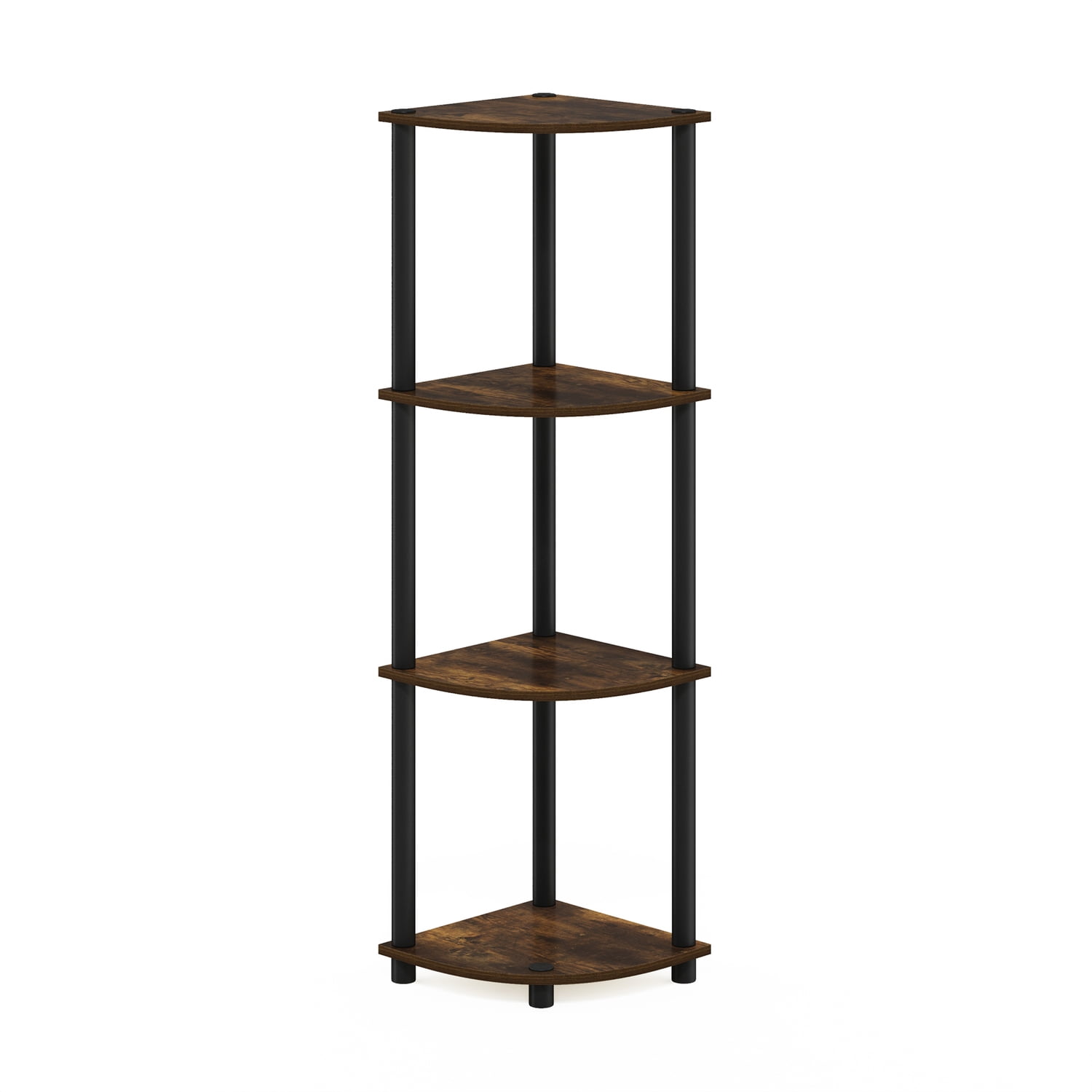HomeStock Modern Minimalism 4-Tier Corner Display Rack Muipurpose ...