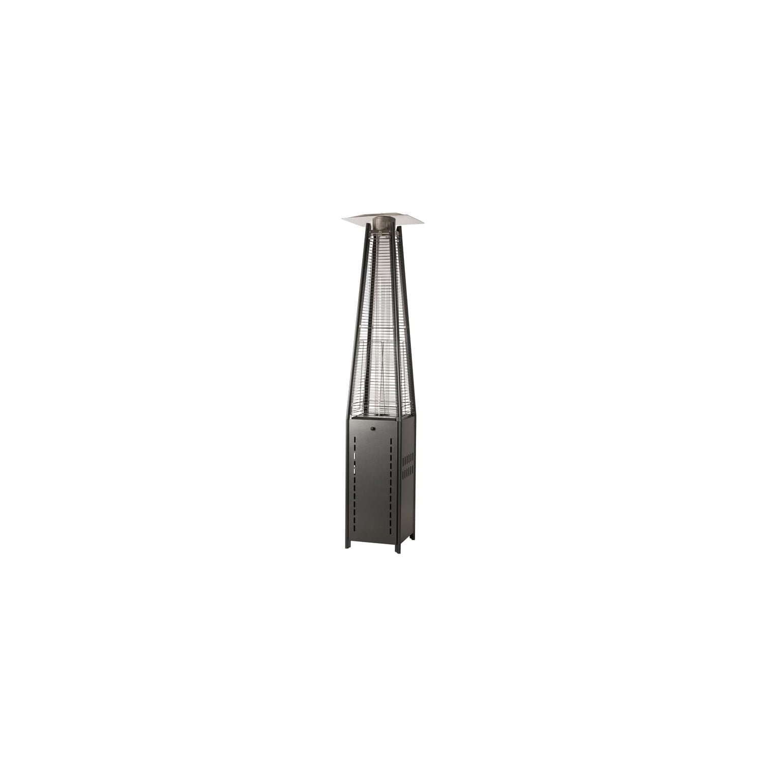 HomeStock Modern Muse Pyramid Flame Patio Heater 40,000 BTU Outdoor ...