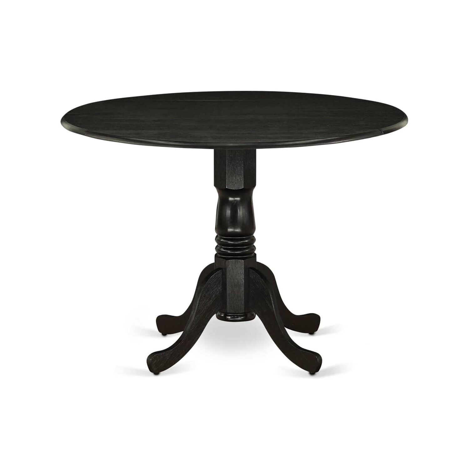 Homestock Mountain Lodge Round Dining Table Made Of Rubber Wood With ...