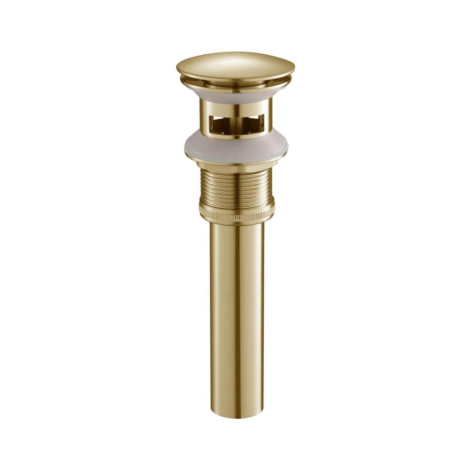 Bathroom Sink Pop Up Drain Overflow, Brass Vanity Drain Stopper ...