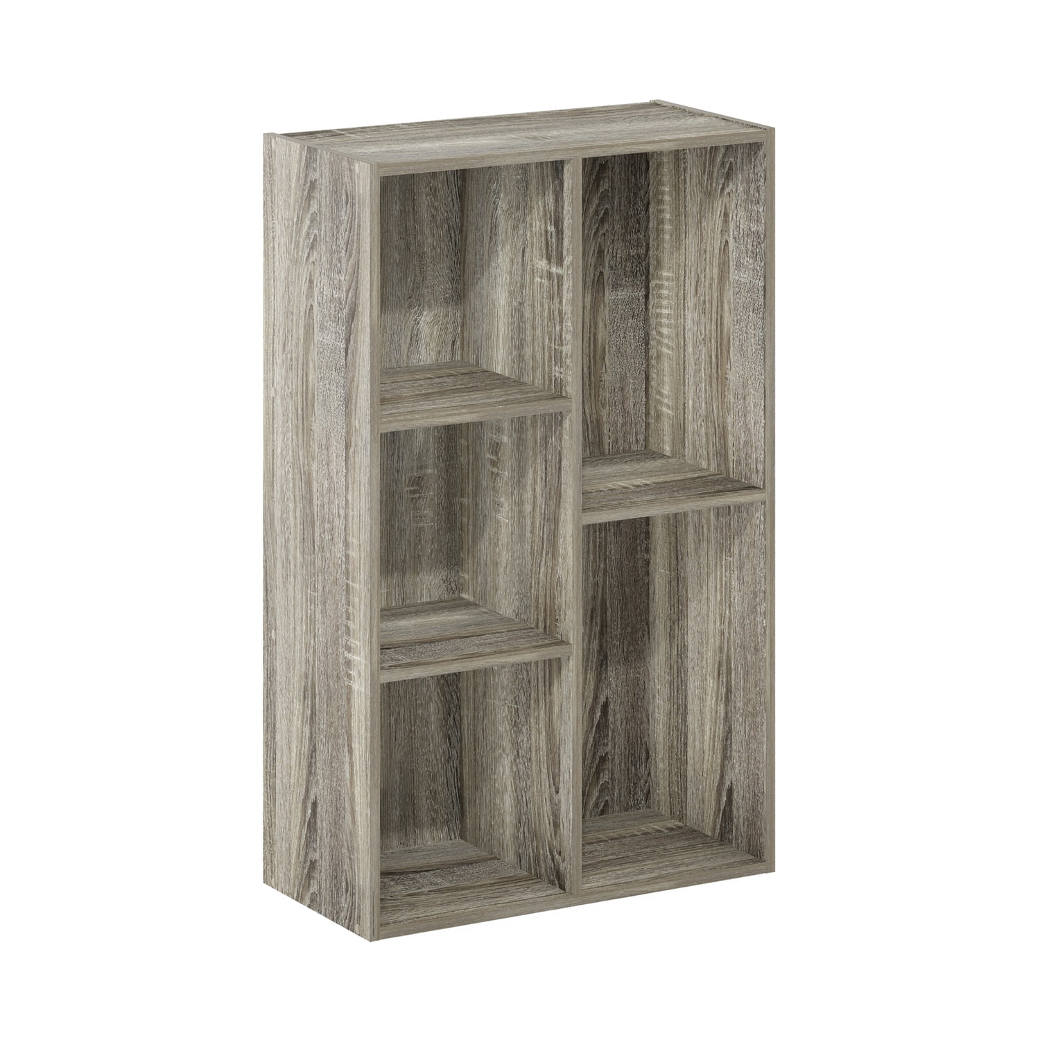 HomeStock Neo-Classical Nostalgia 5-Cube Reversible Open Shelf, French ...