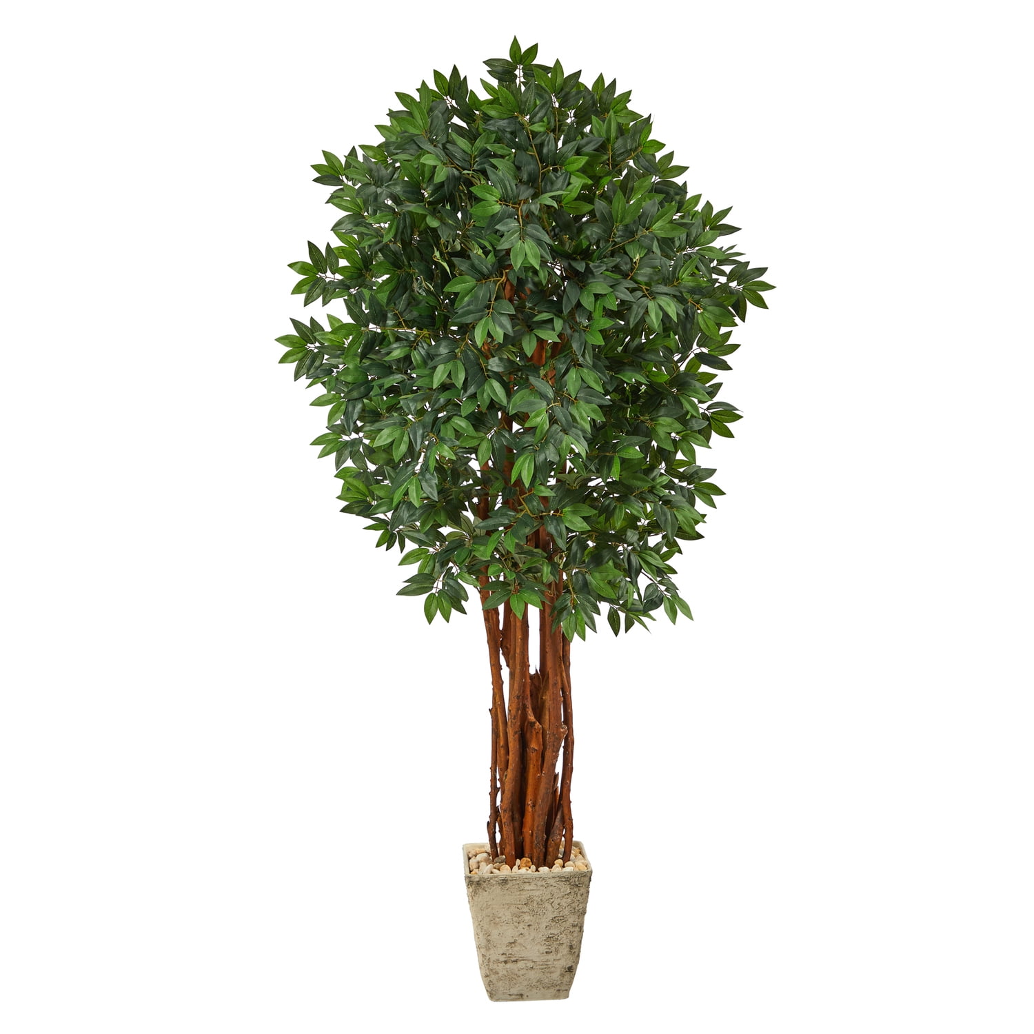 HomeStock Neo-Classical Nostalgia 6Ft. Lychee Artificial Tree In ...