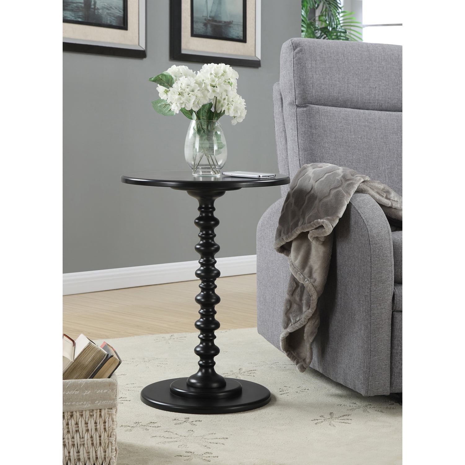 HomeStock Neo-Classical Nostalgia Spindle Table - Walmart.com