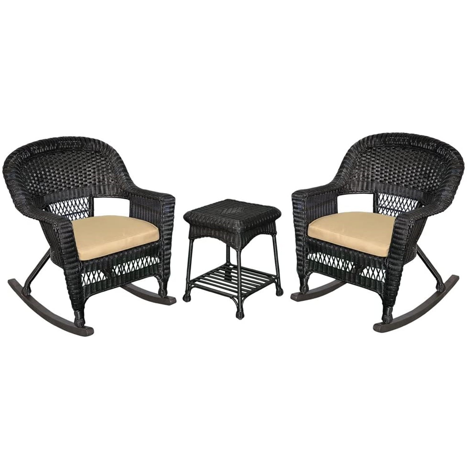 HomeStock Nordic Haven Medieval Majesty Chair Set With Tan Cushion ...