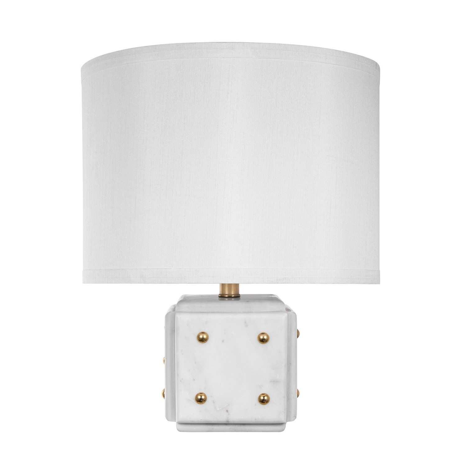 HomeStock Old World Opulence Table Lamp with Cube Marble Base & Gold ...