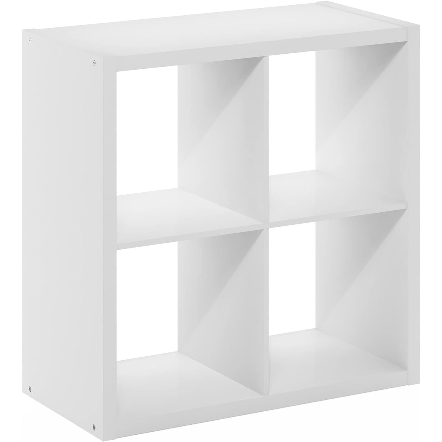 HomeStock Open Back Decorative Cube Storage Organizer-Arrangements:4 ...