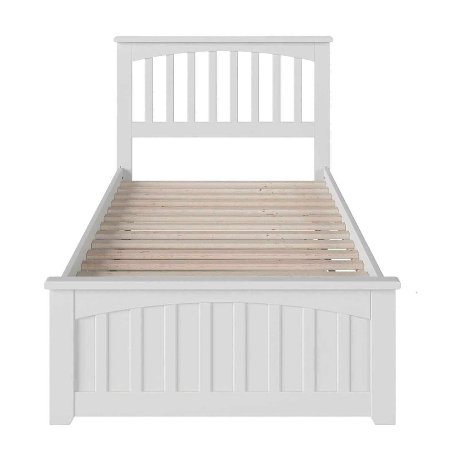 HomeStock Renaissance Rhapsody Twin Extra Long Platform Bed with ...