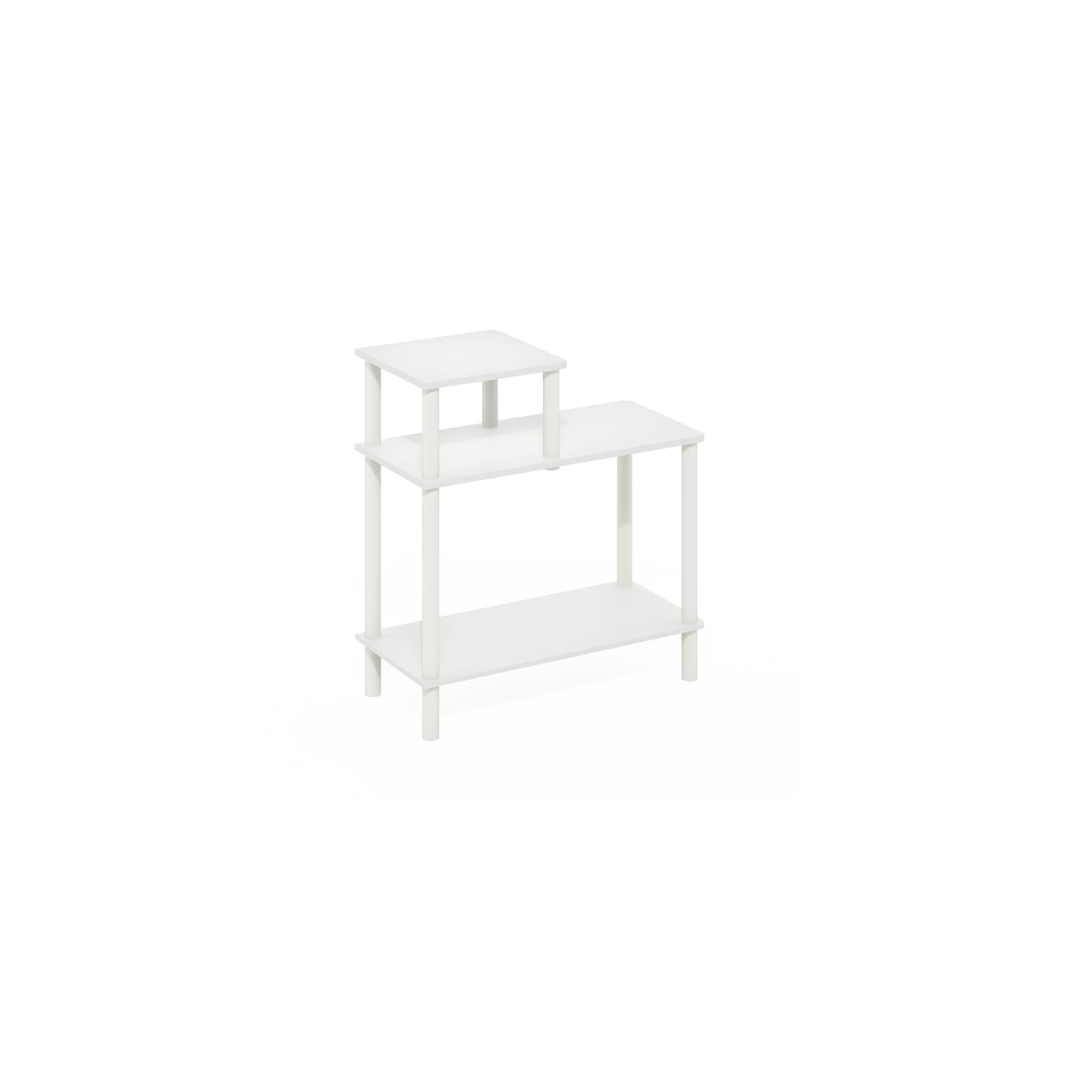 HomeStock Renaissance Romance 3-Tier Rectangular Sofa Side Table, End ...