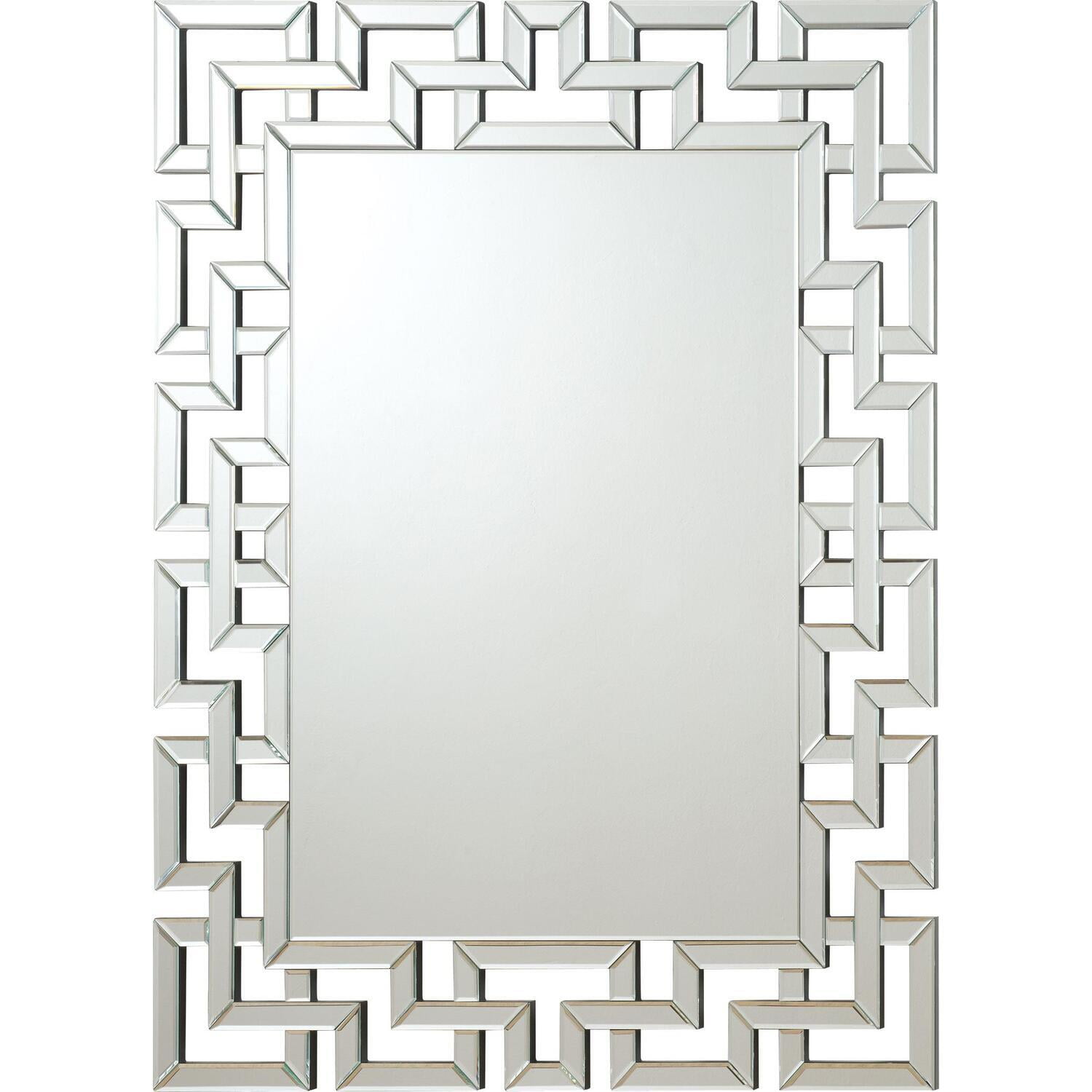 HomeStock Renaissance Romance Interlocking Frameless Wall Mirror ...