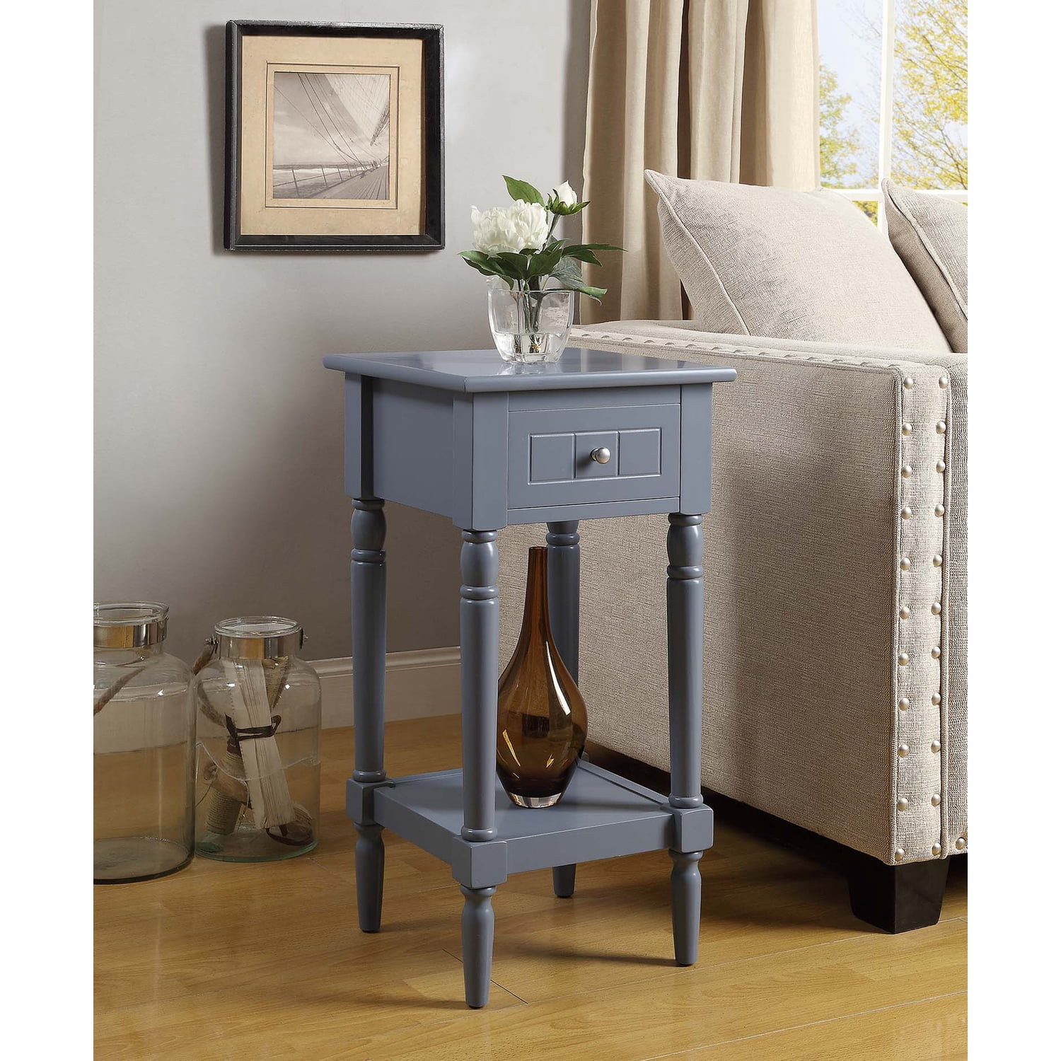 HomeStock Retro Relaxation Accent Table - Walmart.com
