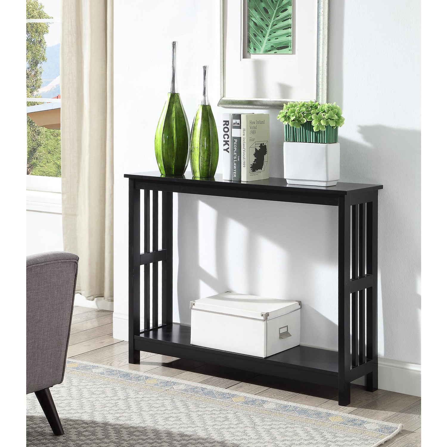 HomeStock Old World Opulence Console Table 31.5"x11.75"x31.5 ...