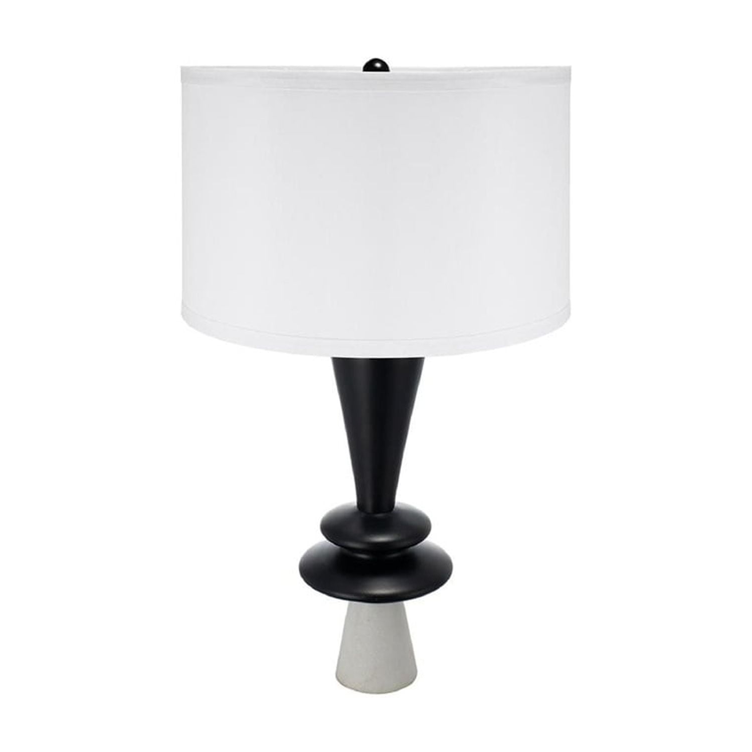 HomeStock Rococo Radiance Collection Table Lamp with Two Varying Discs ...