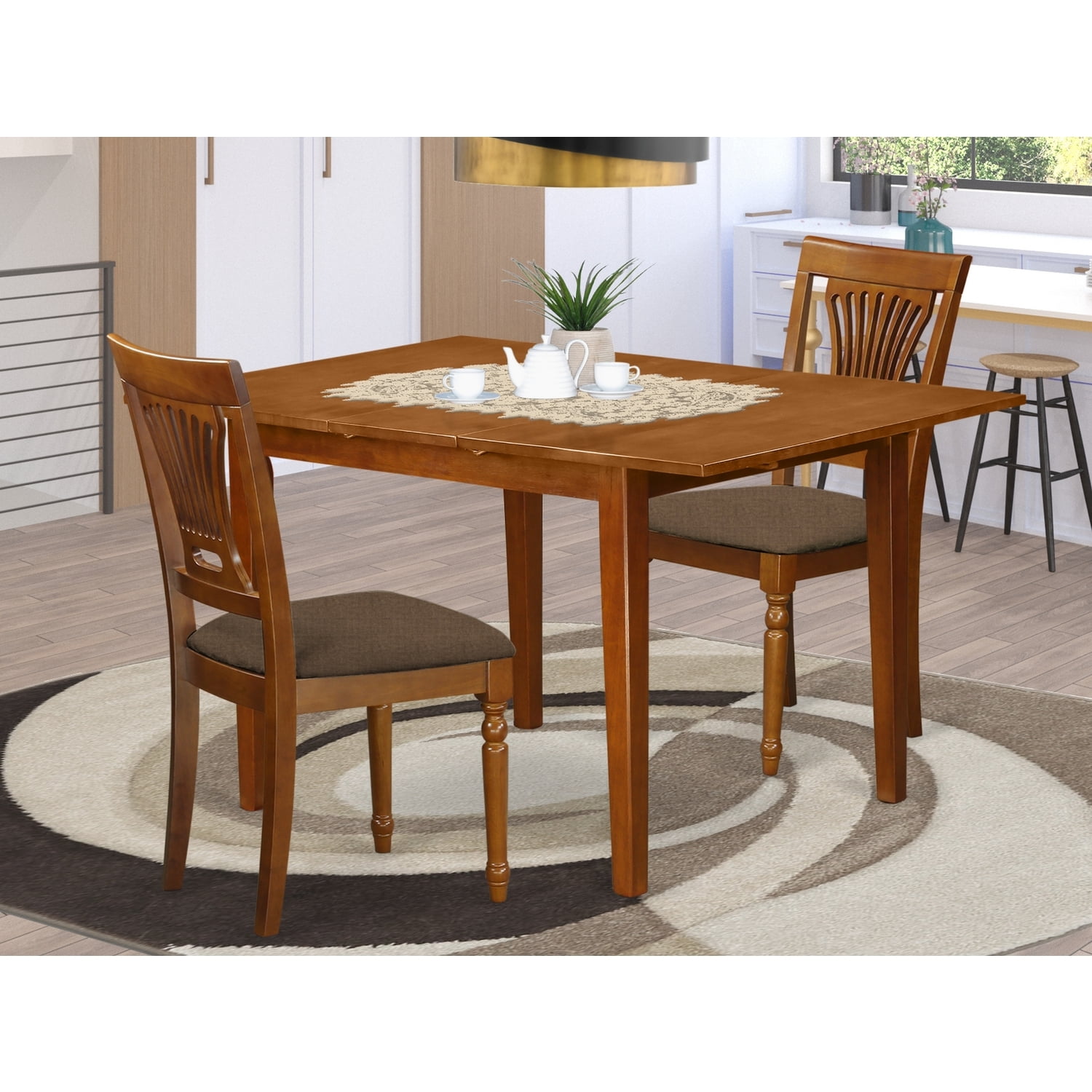 Kitchen Table Set with Chairs - Dining Room Table & Chair Set - Modern ...
