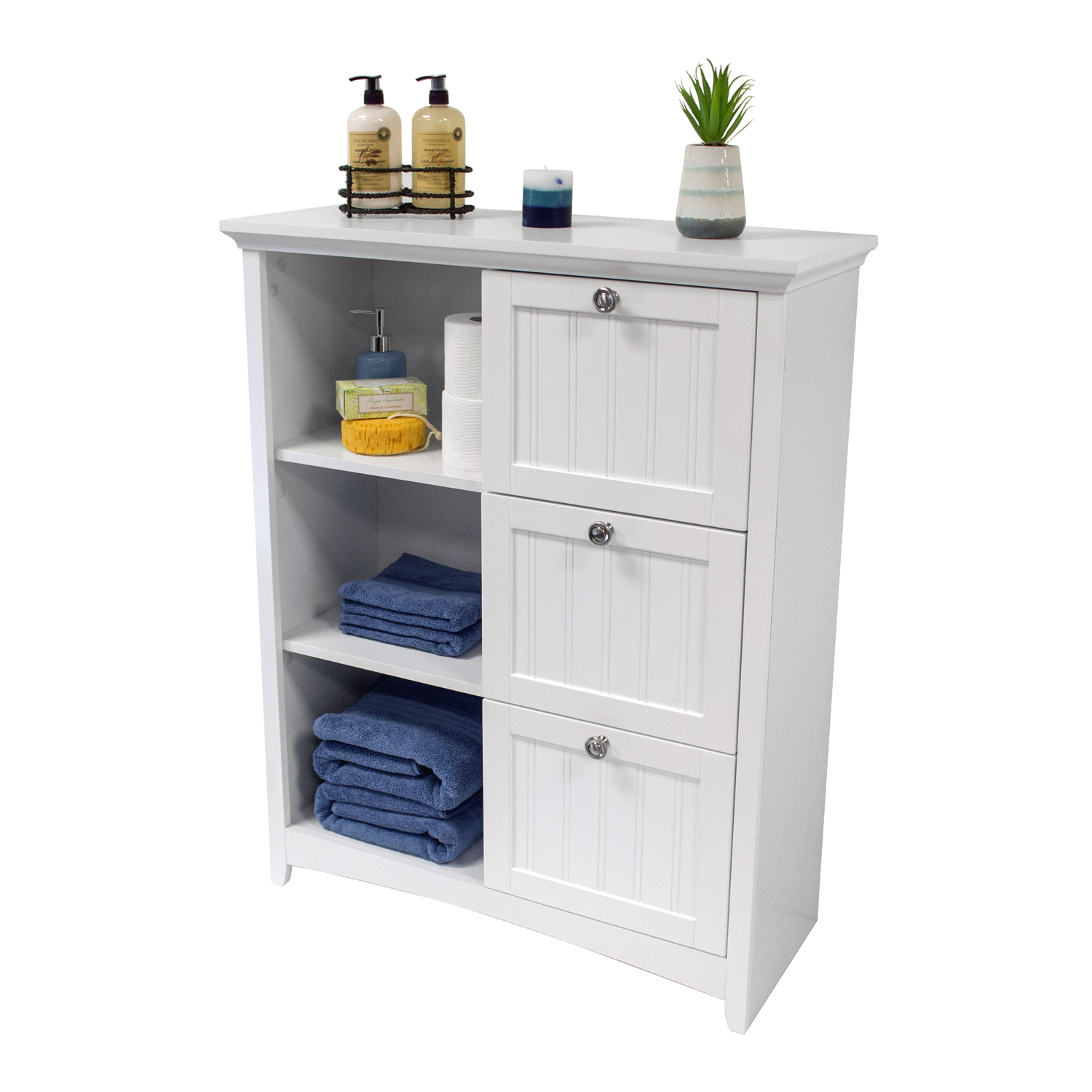 HomeStock Rococo Radiance Storage Chest with Three Drawers - Walmart.com