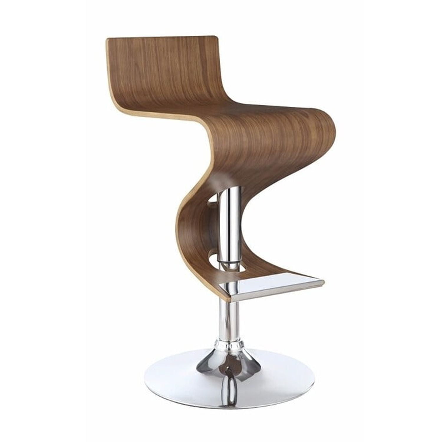 HomeStock Rustic Ranch Adjustable Bar Stool for Kitchen or Dining Area ...