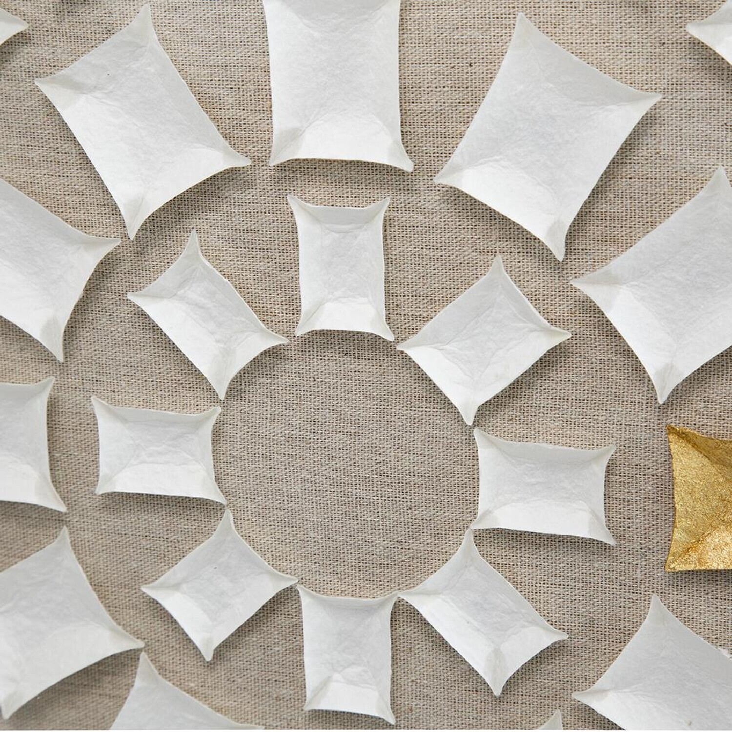 HomeStock Rustic Refinement 3-D Rectangles Wall Decor - 35" x 2" x 35 ...