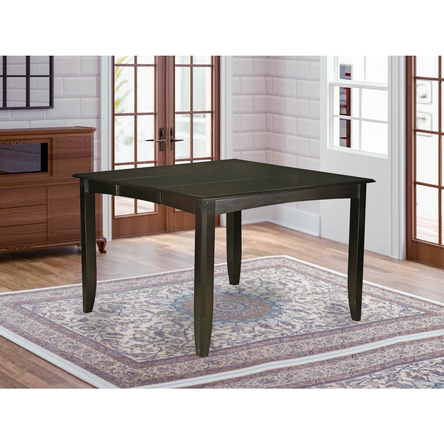 Homestock Rustic Refinement Gathering Counter Height Dining Table ...