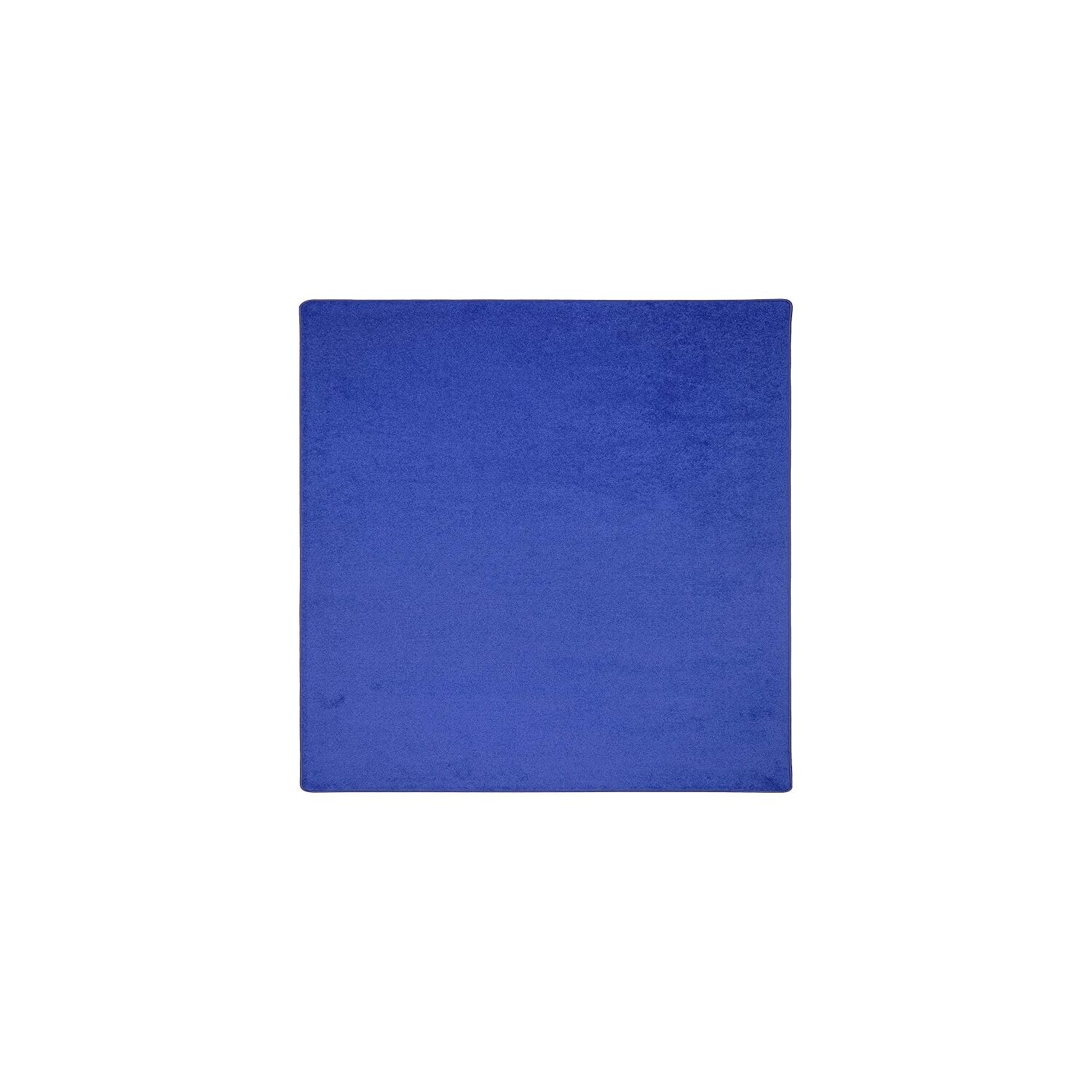 HomeStock Rustic Revival Cushy Carpet, 12' x 12', Square, Royal Blue ...