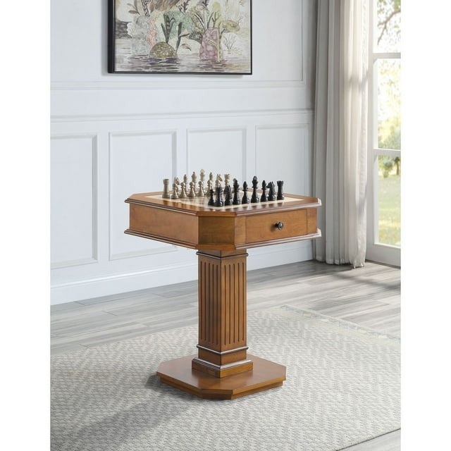 HomeStock Sophisticated Simplicity s Chess Table - Walmart.com