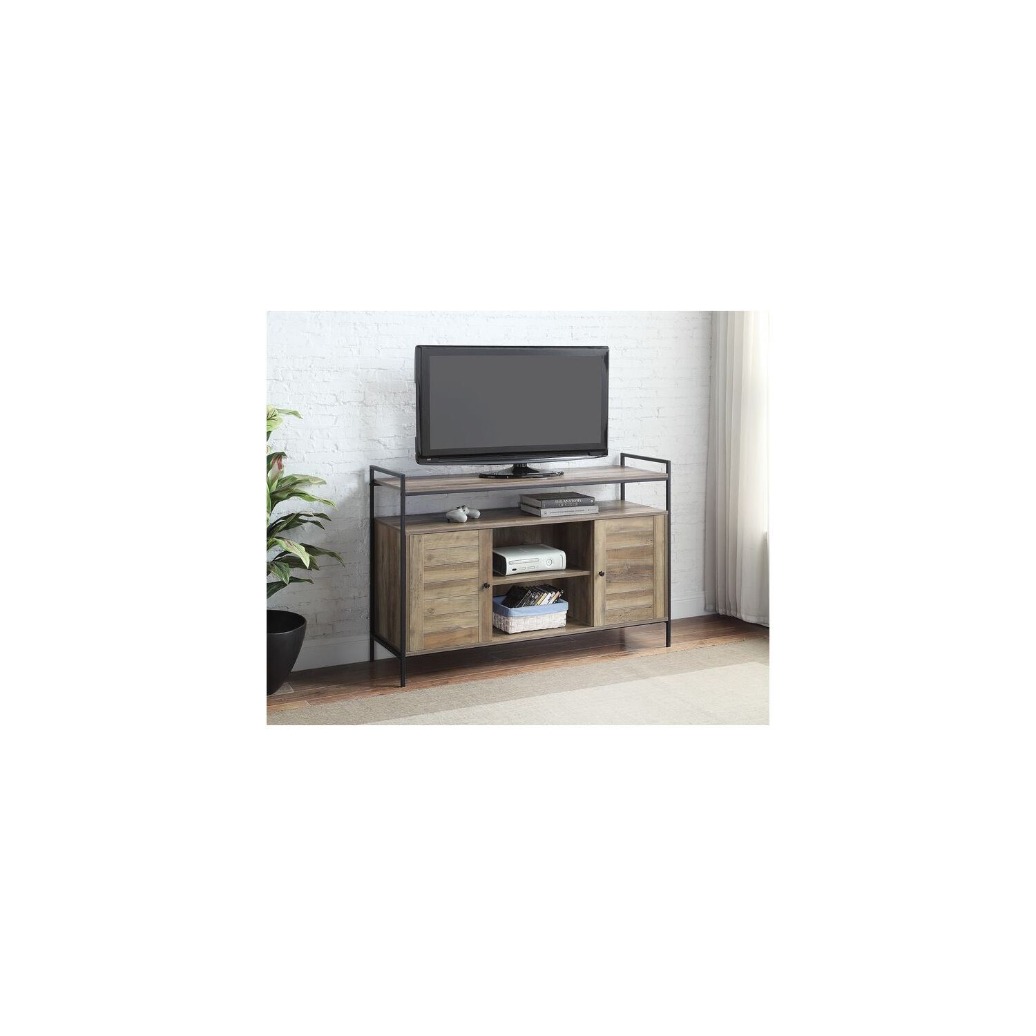 HomeStock Sophisticated Simplicity s Tv Stand - Walmart.com