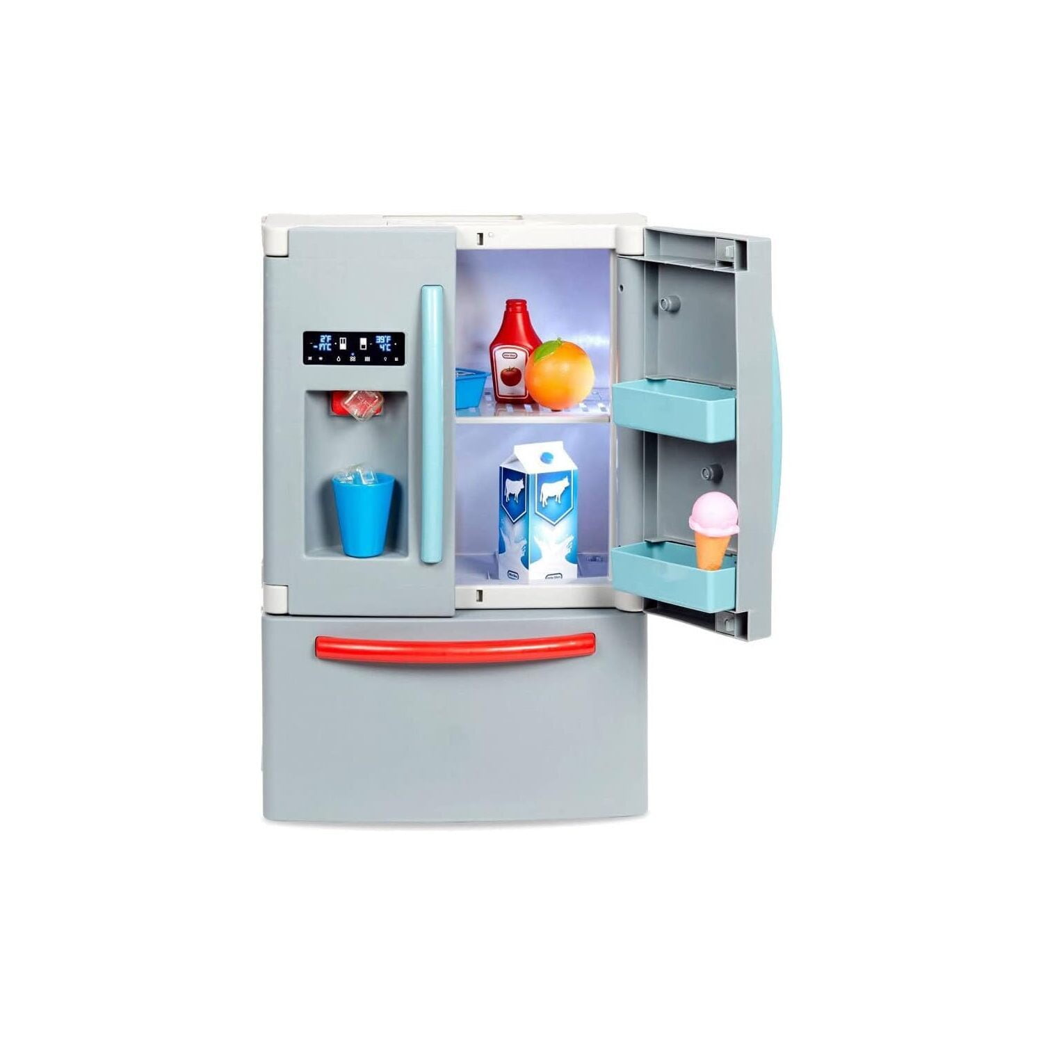 Kids Play Fridge - Realistic Toy Kitchen with Lights & Sounds - 11 ...