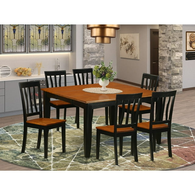 HomeStock Southwestern Style Table Set-Dining Table And Dining Chairs ...