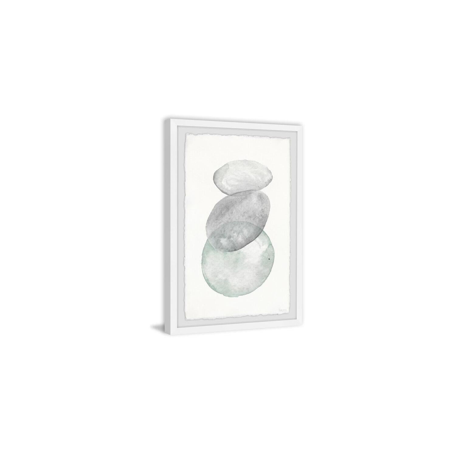 HomeStock Temptations Elegant Stones Framed Painting Print ...