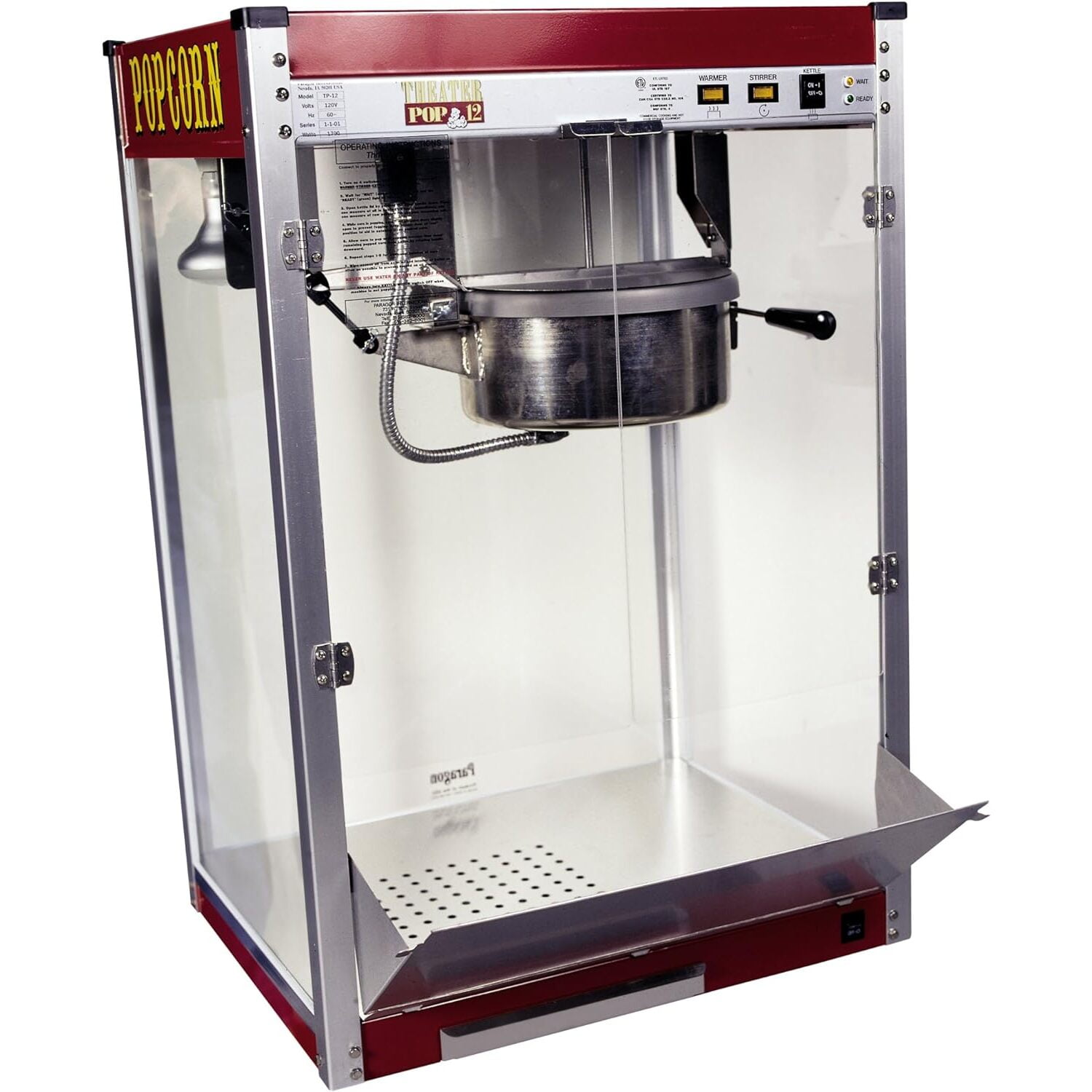 HomeStock Theater Pop 12Oz Popcorn Machine - Walmart.com