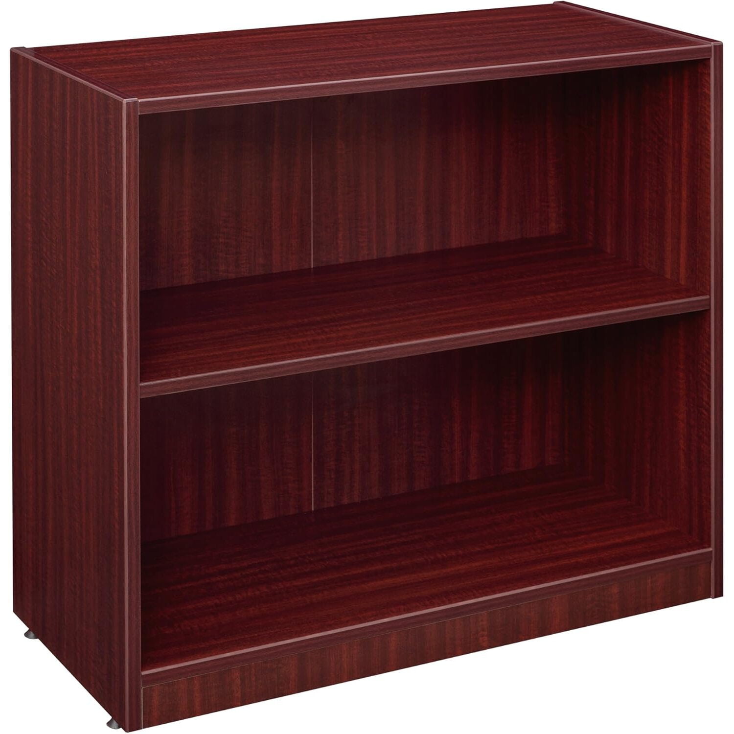 HomeStock Timeless Trends 30" High Bookcase- Mahogany, Stylish and ...
