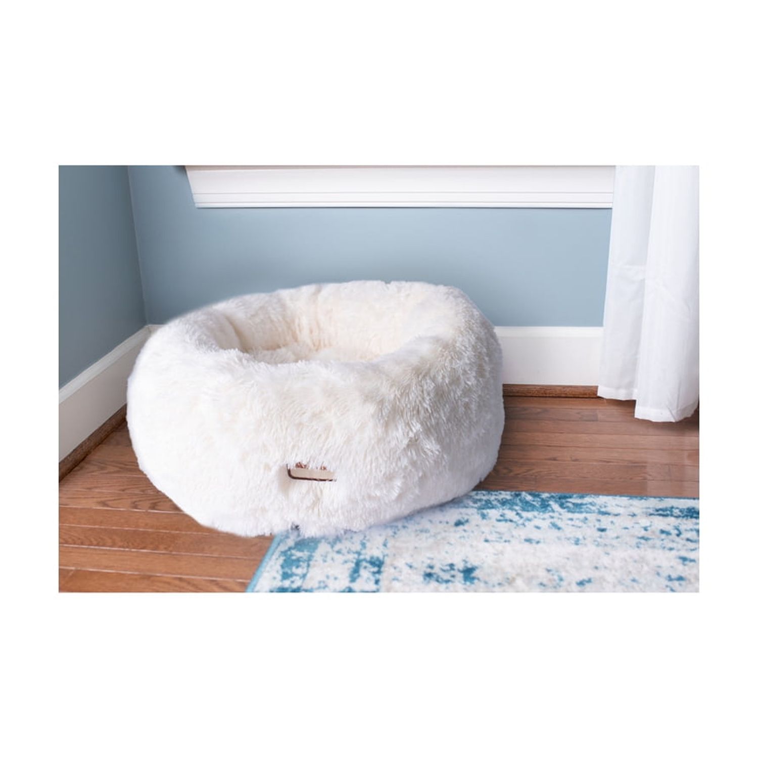 HomeStock Tribal Treasures Ultra Plush and Soft Pet Cuddler Bed with ...