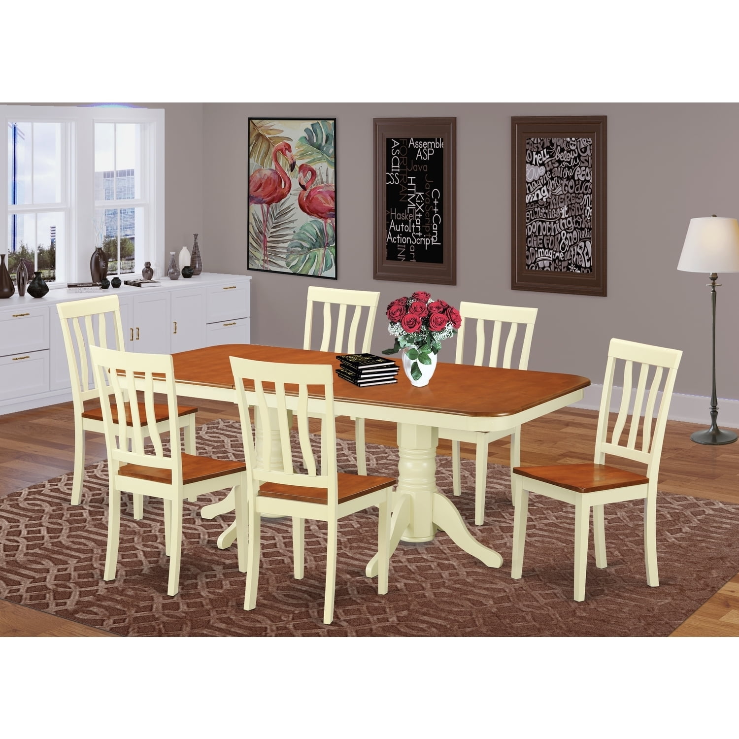 Urban Dining Set - Table & Chairs for Kitchen or Dining Room ...