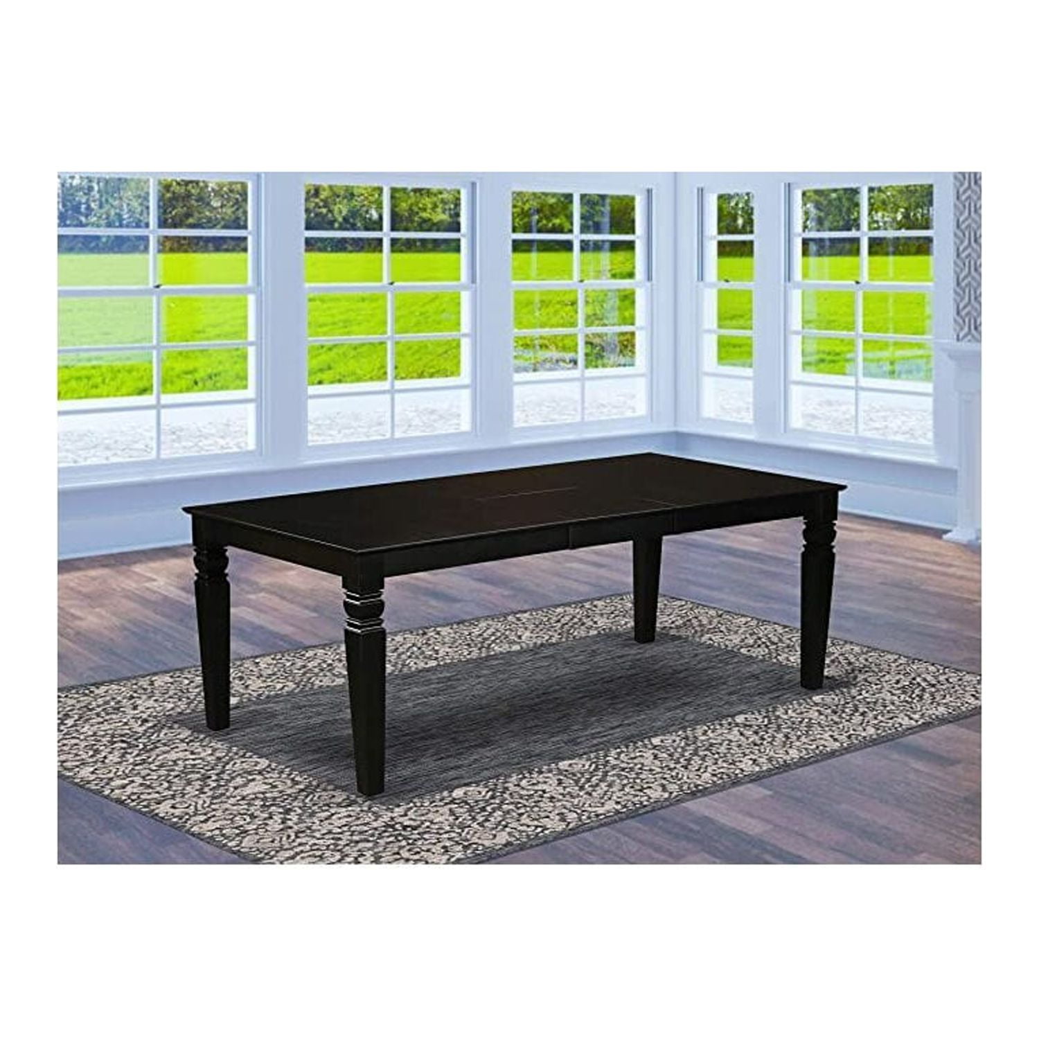 HomeStock Urban Upmarket Dining Table With Wood Seat - Linen White ...