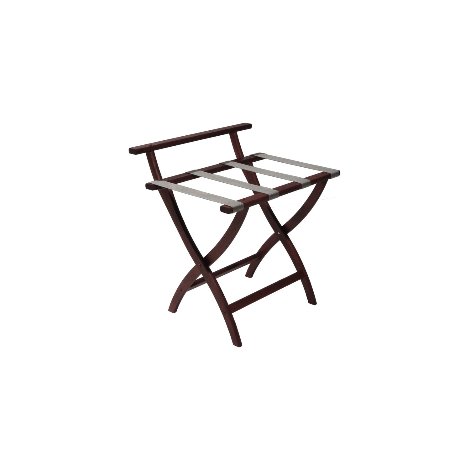 Luggage Rack - Foldable Wall Mount Suitcase Stand - Space Saving Design ...