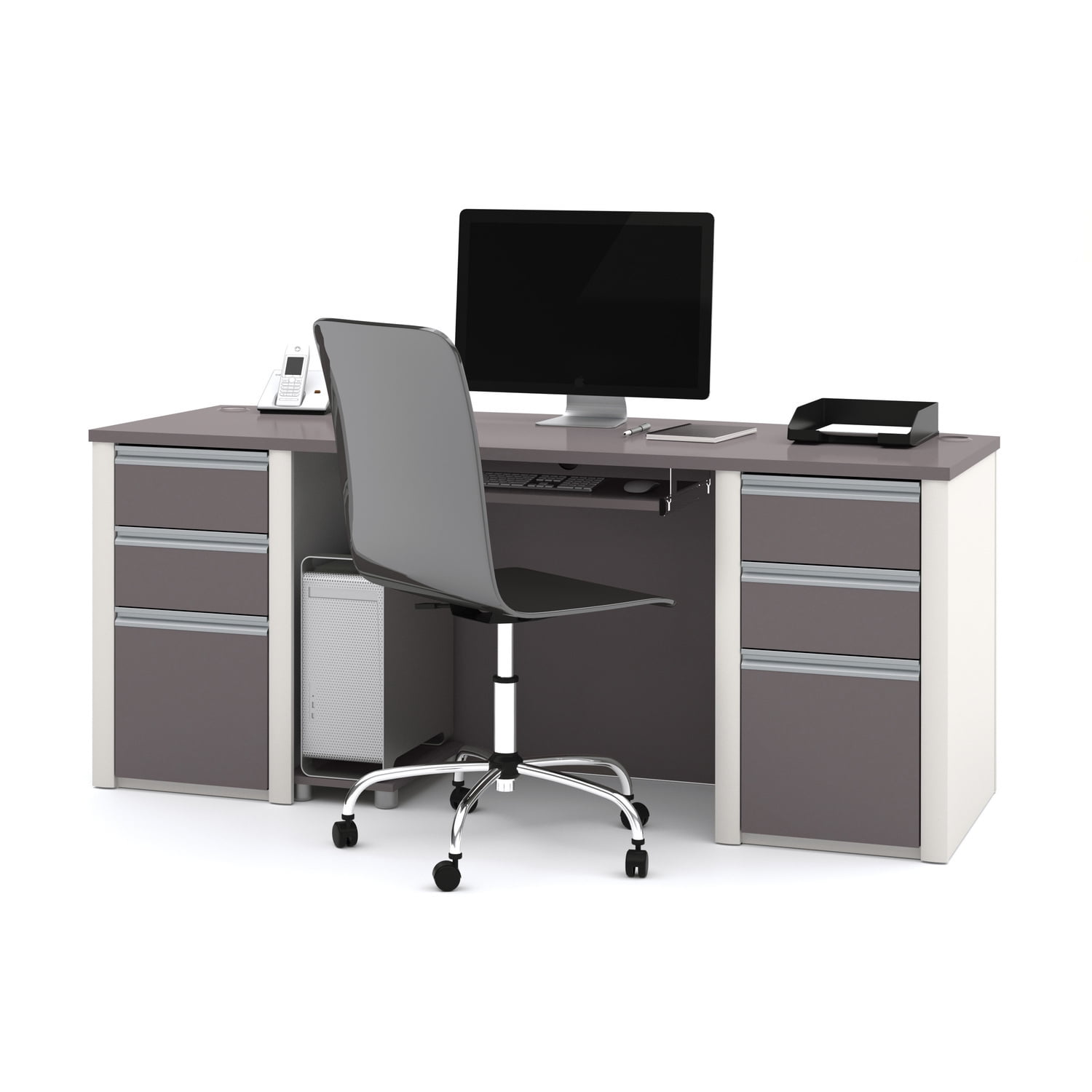 HomeStock Vintage Variety Executive Desk Kit - Walmart.com