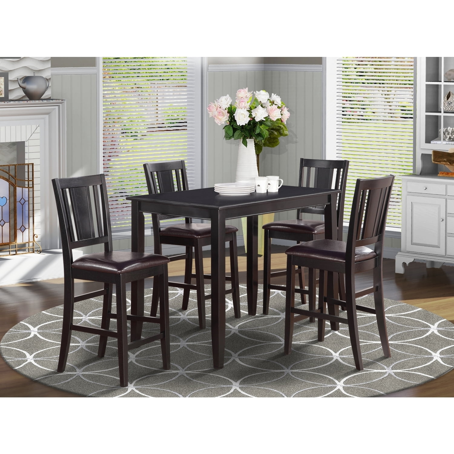 HomeStock Vintage Variety 5 Piece Kitchen Counter Set Includes a ...