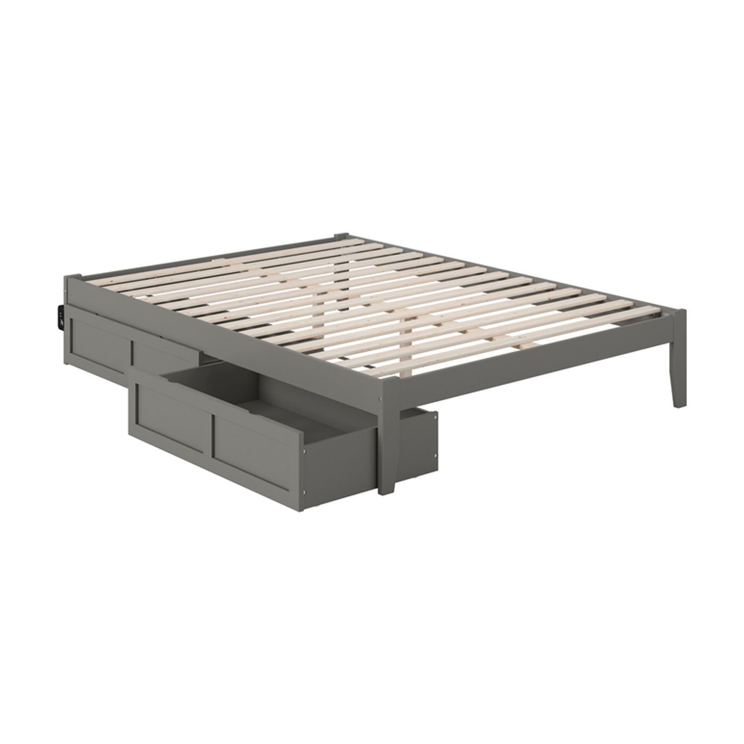 HomeStock Virtue Bed with USB Turbo Charger and 2 Extra Long Drawers ...