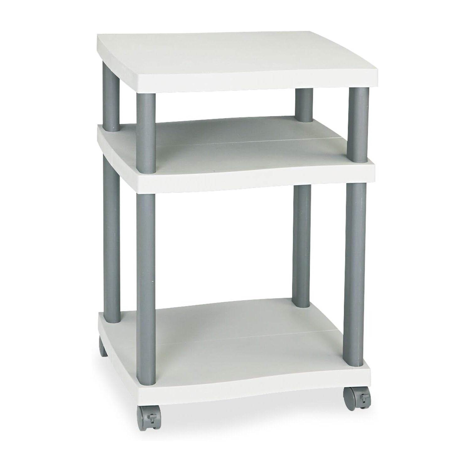 HomeStock's southwestern Sanctuary Desk Side Printer Stand, Gray ...