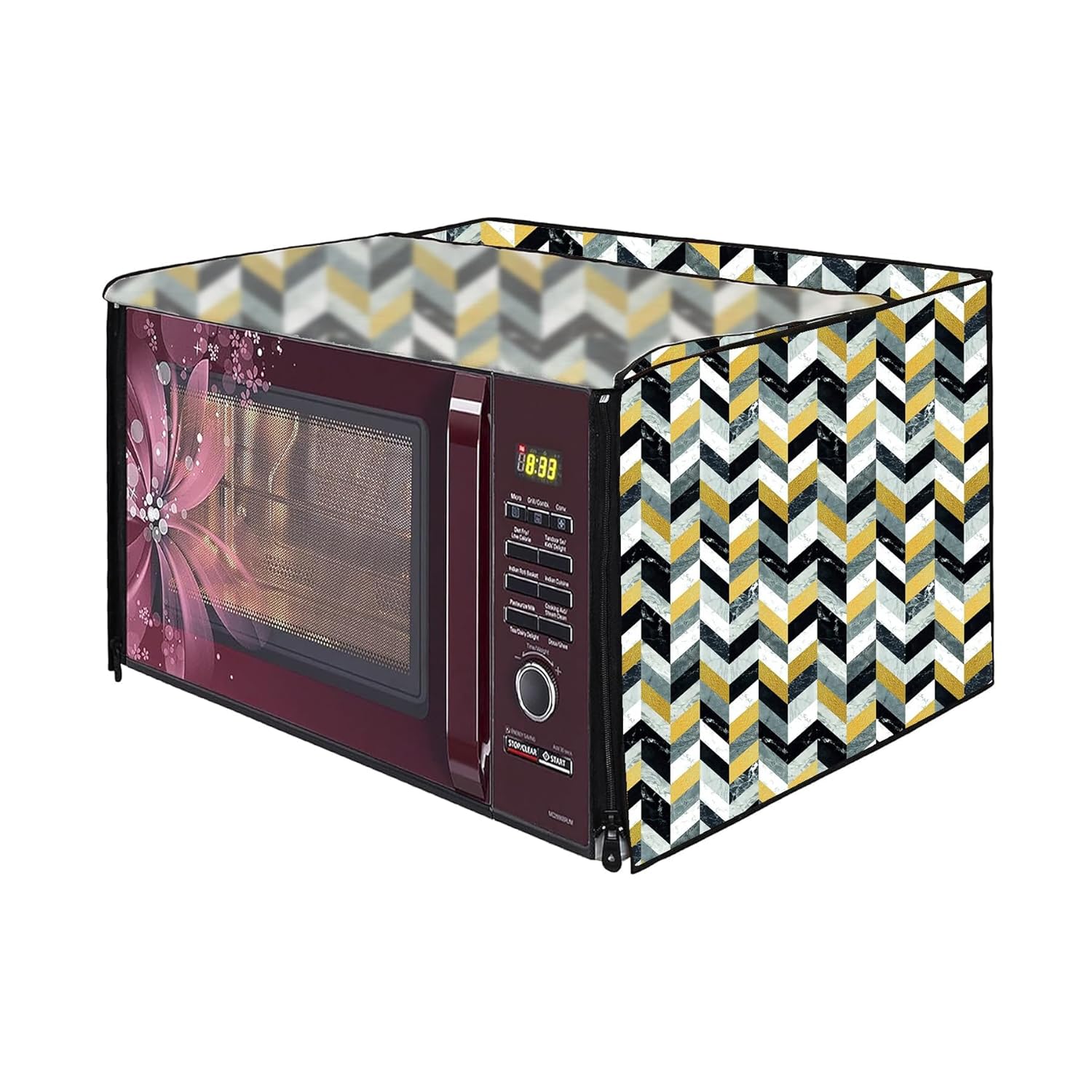 HomeStoreYEP Waterproof Printed Microwave Oven Cover for Samsung 32 ...
