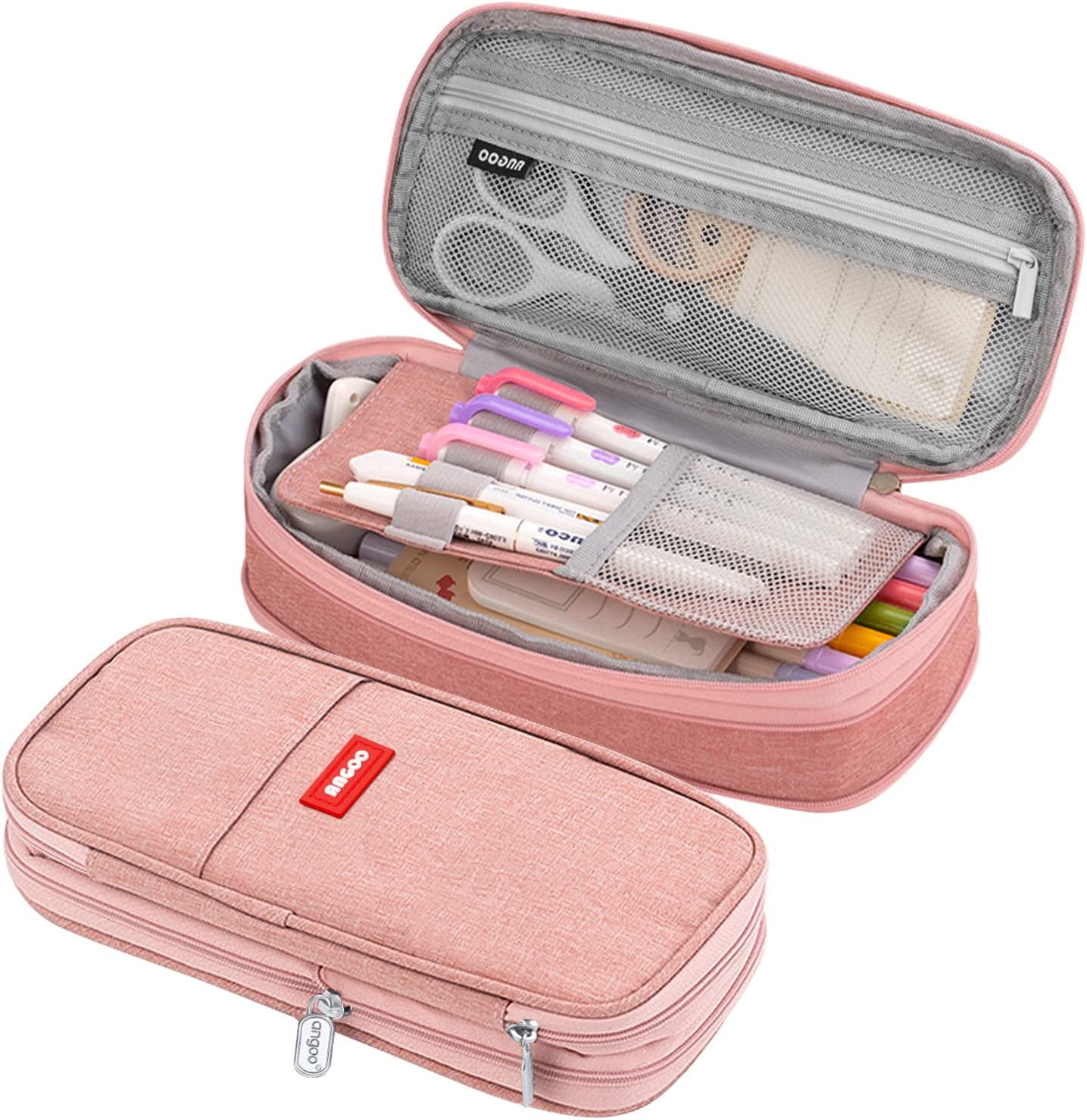 Home Times Large Capacity Pencil Case, Expandable, Aesthetic Design for ...