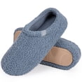 HomeTop Women's Cozy Memory Foam House Shoes, Indoor Outdoor Loafer ...