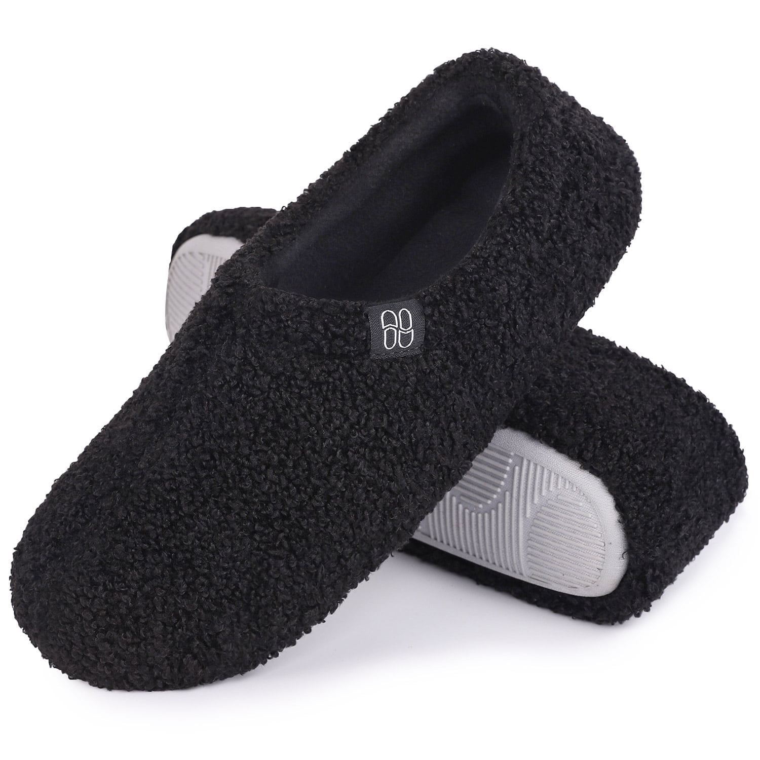 Hometop Women's Cozy Loafer Slippers with Polar Fleece Lining for ...