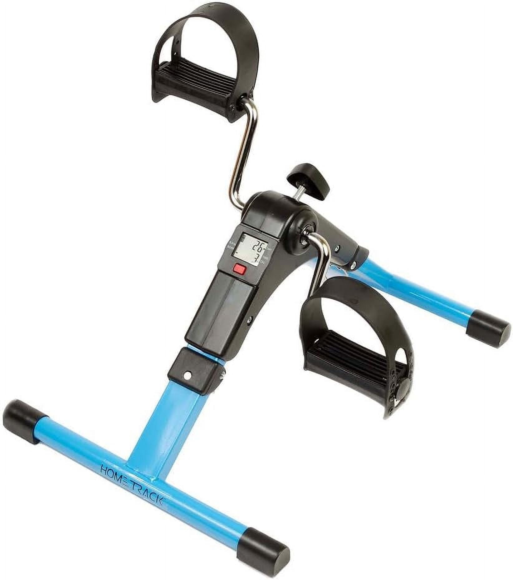 HomeTrack Folding Exercise Bike Pedal Exerciser Portable Desk Bike with ...