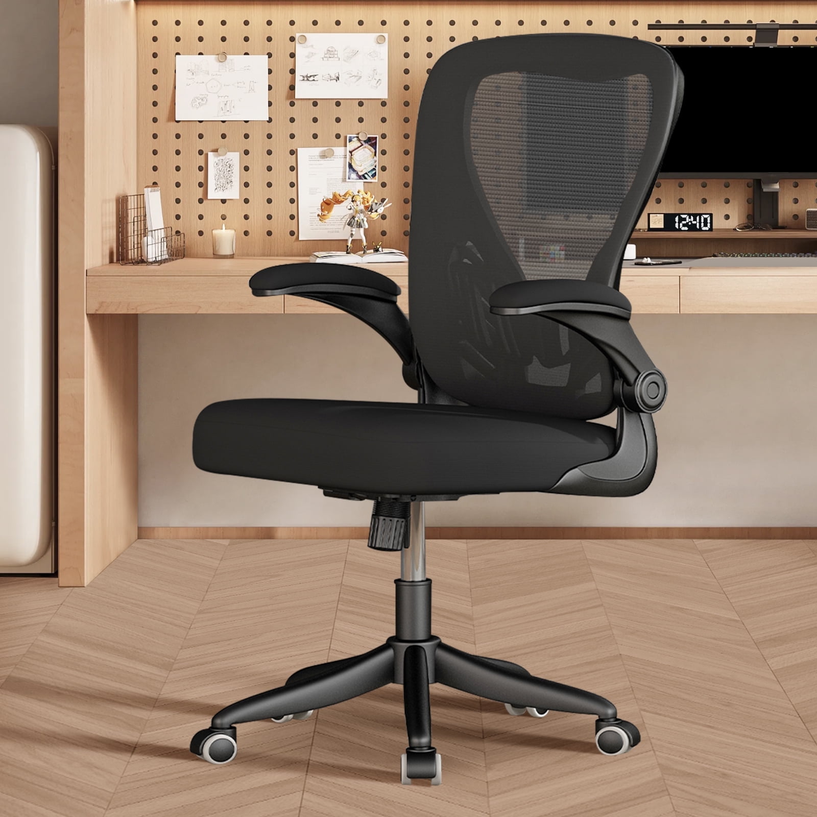 HomeZeer Mesh Office Desk Chair, Mid-Back Ergonomic Computer Desk Chair ...