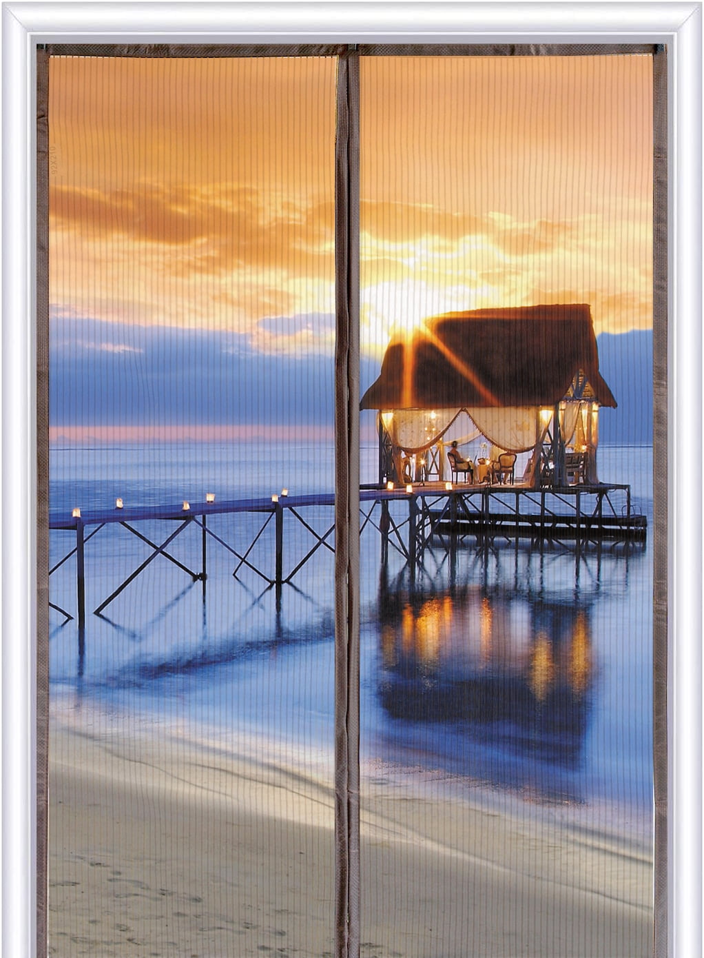 Homearda Magnetic Screen Door Diamond Mesh-Newest Upgraded -Durable ...