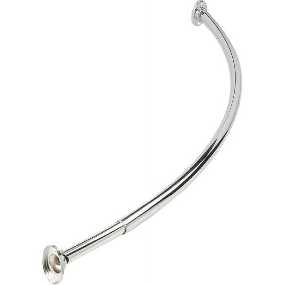 Homebasix Curved Curtin Rod - Walmart.com