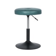 Modern Velvet Vanity Stool, Adjustable Height, Swivel Ottoman with ...